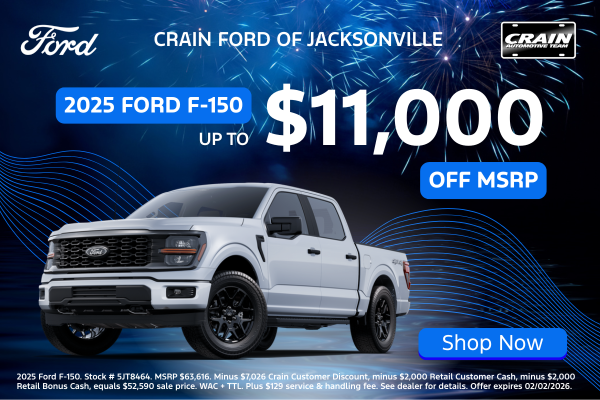 Ford Dealership | Used Cars in Jacksonville, AR | Crain Ford Jacksonville
